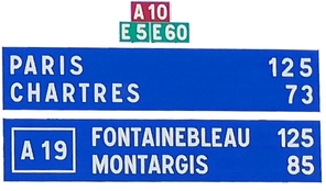 Jonction et bifurcation d’autoroutes - Code en Poche